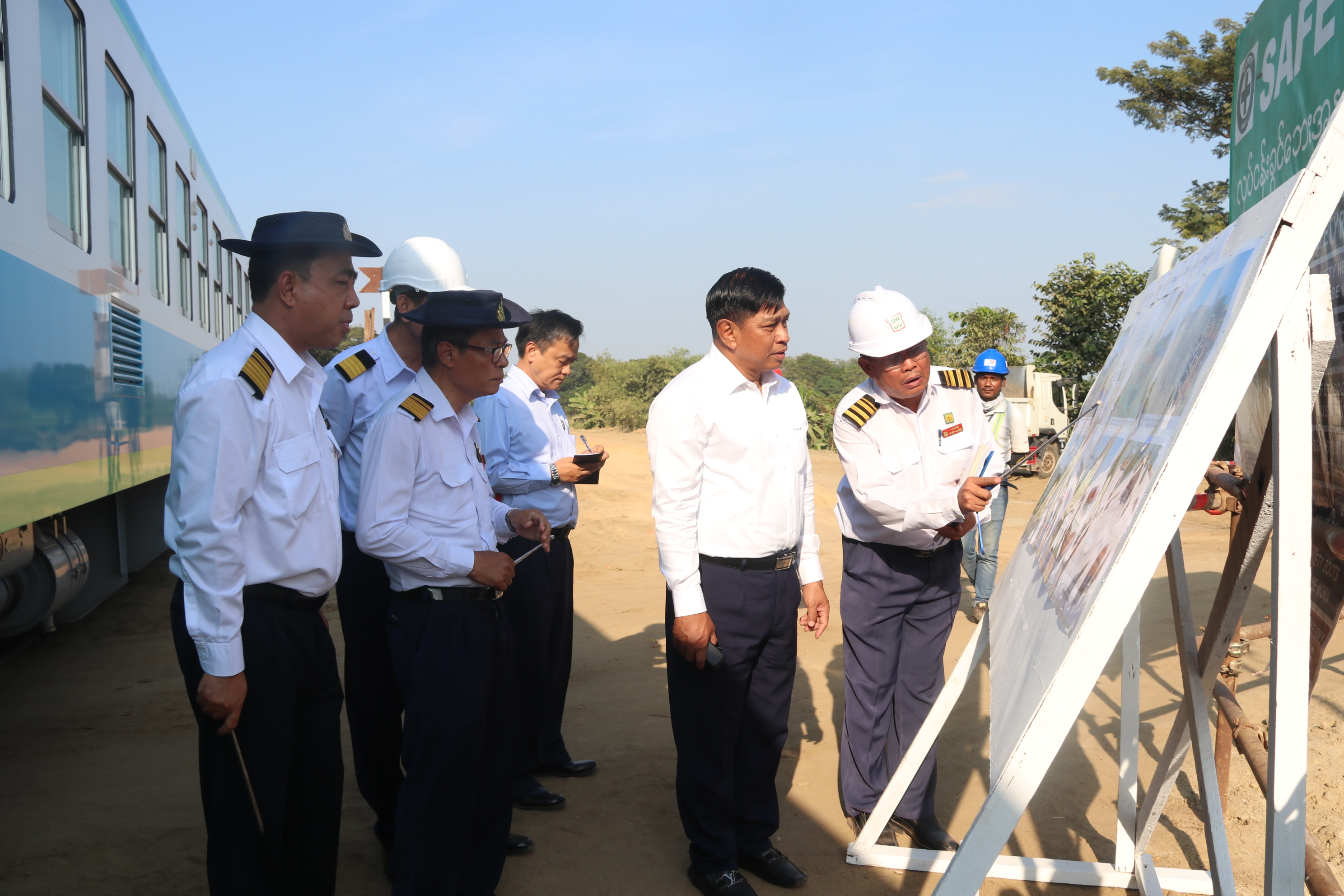 ပို့ဆောင်ရေးနှင့်ဆက်သွယ်ရေးဝန်ကြီးဌာန၊ မြန်မာမီးရထား၏ ရန်ကုန